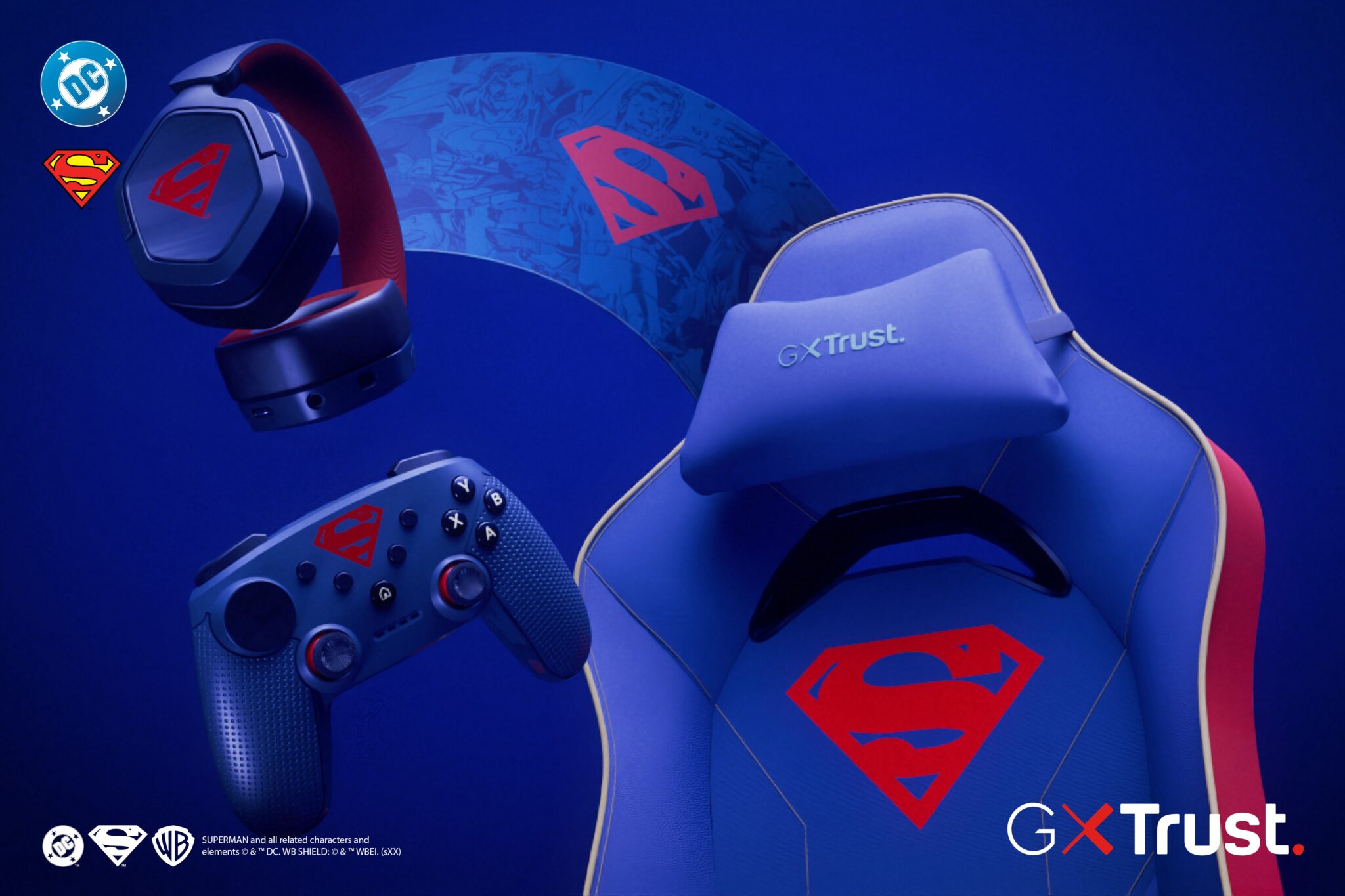 Ontdek de nieuwe Supermanlijn van GXTrust - Evilgamerz